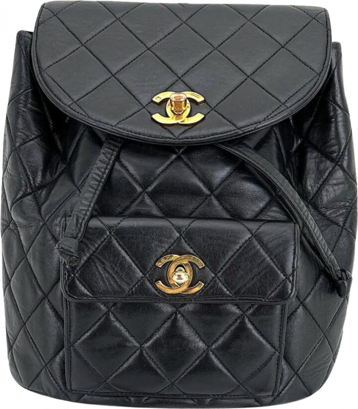 Chanel Duma leather backpack - ShopStyle