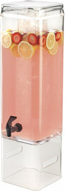 Cal-Mil Classic 5 Gallon Acrylic Beverage Dispenser with Infusion ...