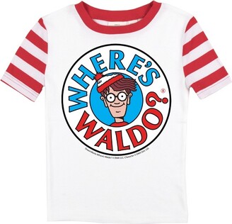 Where's Waldo? Where’s Waldo Character Head Boy’s Short Sleeve Shirt ...