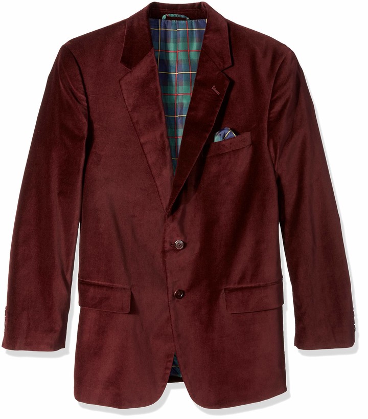 U.S. Polo Assn. Men's Portly Velvet Sport Coat - ShopStyle