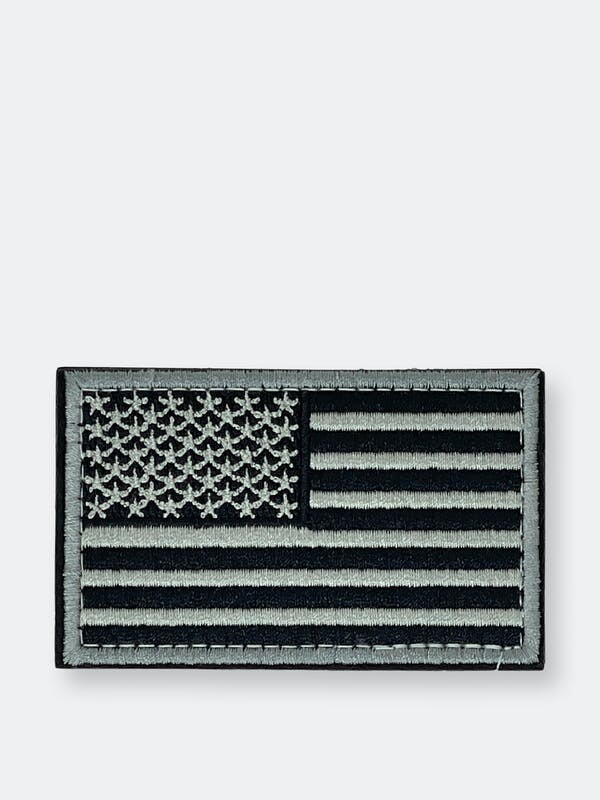 Jupiter Gear Tactical Usa Flag Patch With Detachable Backing - Grey ...