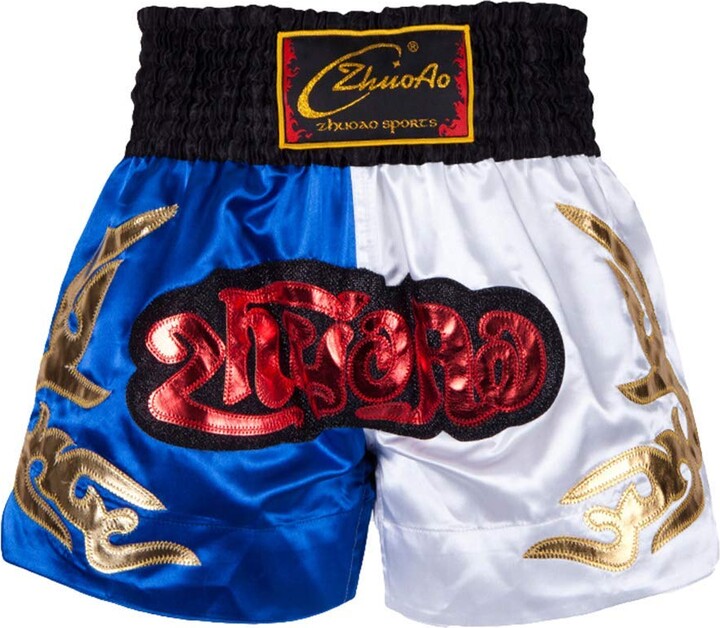 Mcaishen Muay Thai Fight Shorts Boxing Sanda Clothing Training Shorts Fighting Martial Arts ...