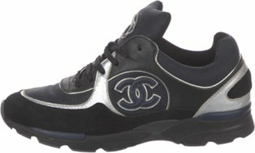 Chanel Interlocking CC Logo Chunky Sneakers - ShopStyle