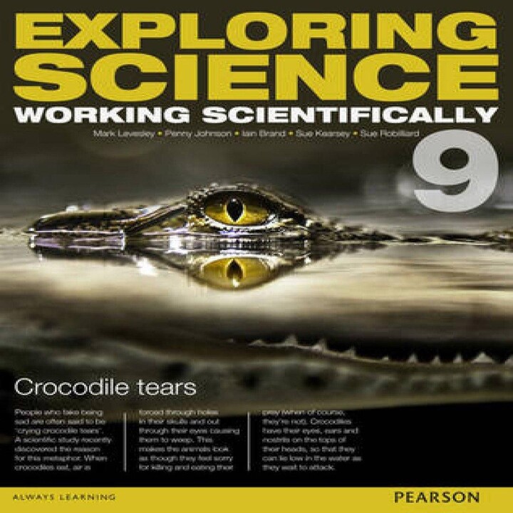 Sue Robilliard Exploring Science: Working Scientifically Year 9 (Exploring Science 4) Book ...