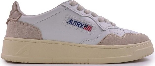 AUTRY Logo Detailed Low-Top Sneakers - ShopStyle