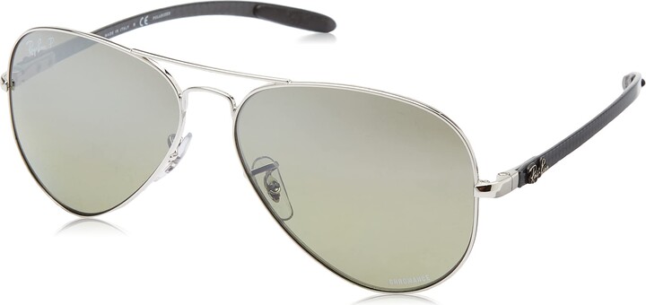 Ray-Ban Men's RB8317CH Chromance Aviator Sunglasses - ShopStyle