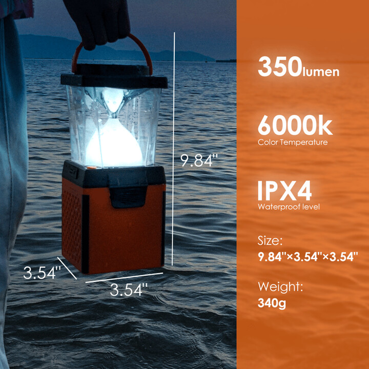 EP Designlab Salt Water Powered Lantern - ShopStyle Pool Accessories