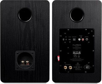 Fluance Ai61 Powered 2-Way 2.0 Stereo Bookshelf Speakers with 6.5 ...