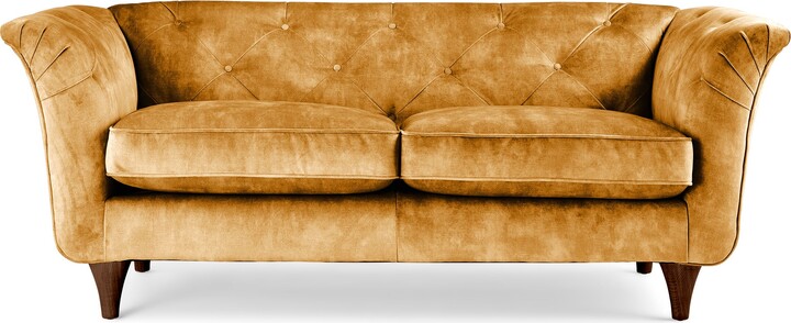 Dunelm Jaipur 2 Seater Sofa Yellow - ShopStyle