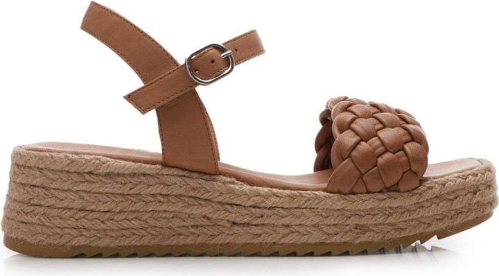 Shoon Sh Adrienne Tan Leather - ShopStyle Sandals