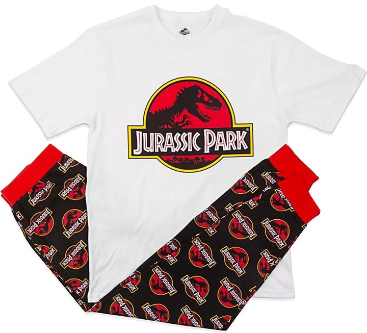 TDP Textiles Mens Official Licensed Jurassic Park Pyjamas - ShopStyle