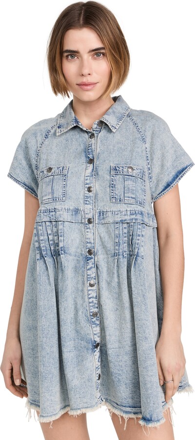 Free People Ronnie Denim Dress - ShopStyle