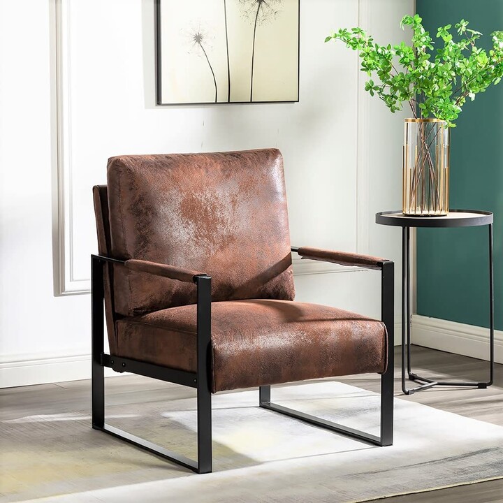 Container Furniture Direct C178 Classic Mid Century Modern Accent Chair ...