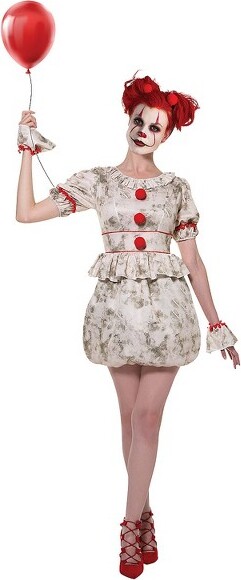 Living Fiction Studios Living Fiction Womens Creepy Dancing Clown ...