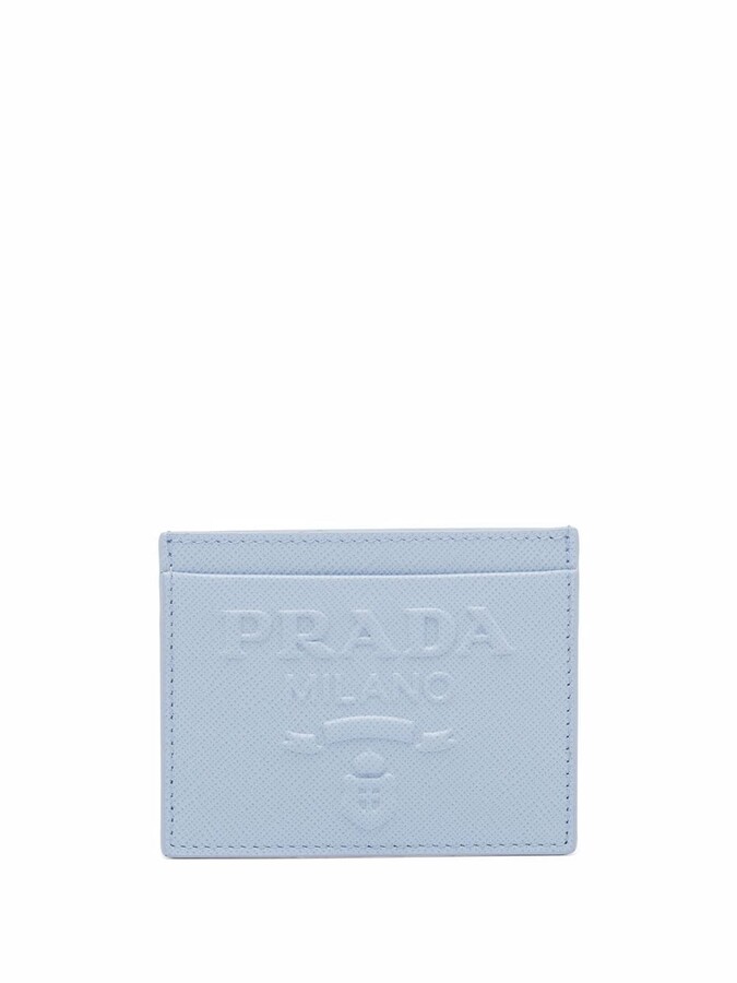 Prada Embossed Logo Cardholder - ShopStyle