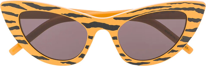 Saint Laurent Eyewear SL 213 Lily Tiger sunglasses - ShopStyle
