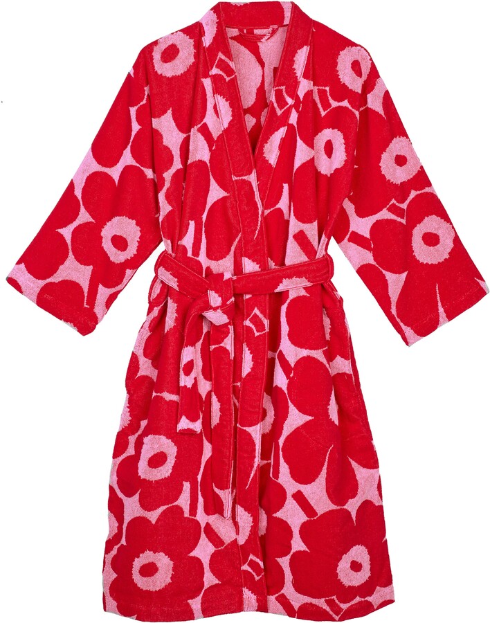Marimekko Unikko Cotton Terry Cloth Robe - ShopStyle