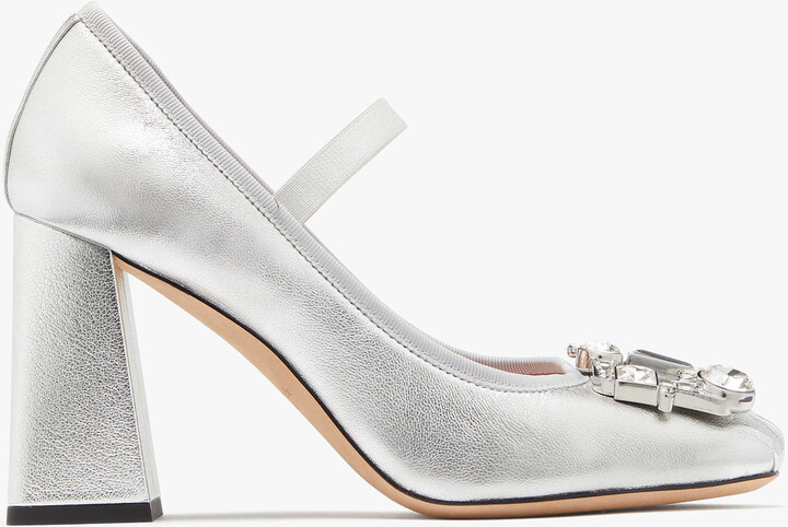 Kate Spade Renata Metallic Mary Jane Pumps - ShopStyle