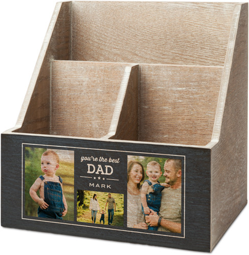Shutterfly Desk Caddies: Dad Legend Desk Caddy, Desk Caddy, Gray ...