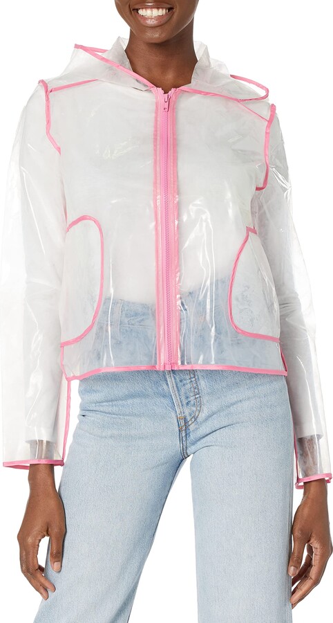 Joujou Womens Transparent Rain Jacket - ShopStyle