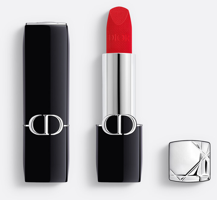 Dior Beauty Rouge Dior - Lipstick - 773 Bonheur velvet finish - ShopStyle