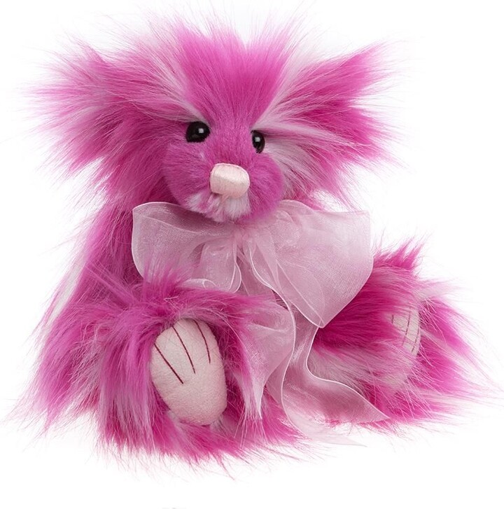 Charlie Bears Raspberry Cupcake Plush Teddy Bear - ShopStyle Stuffed ...