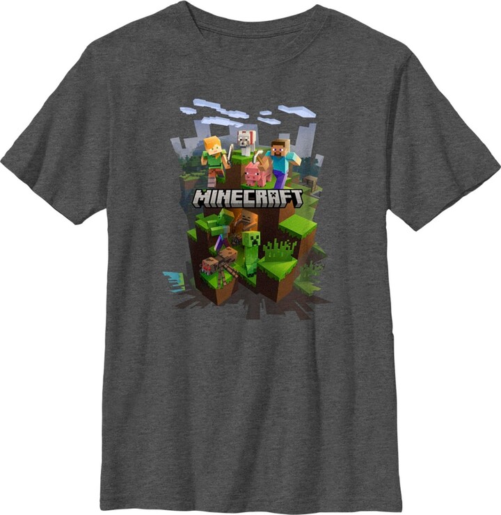 Microsoft Boy's Minecraft Explore Team Child T-Shirt - ShopStyle