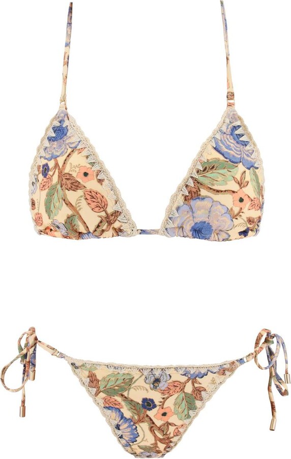 Zimmermann "Junie Crochet Edge Bik - ShopStyle Two Piece Swimsuits