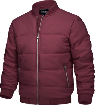 TACVASEN Casual Jackets for Men Sports Baseball Jackets Tactical Bomber ...