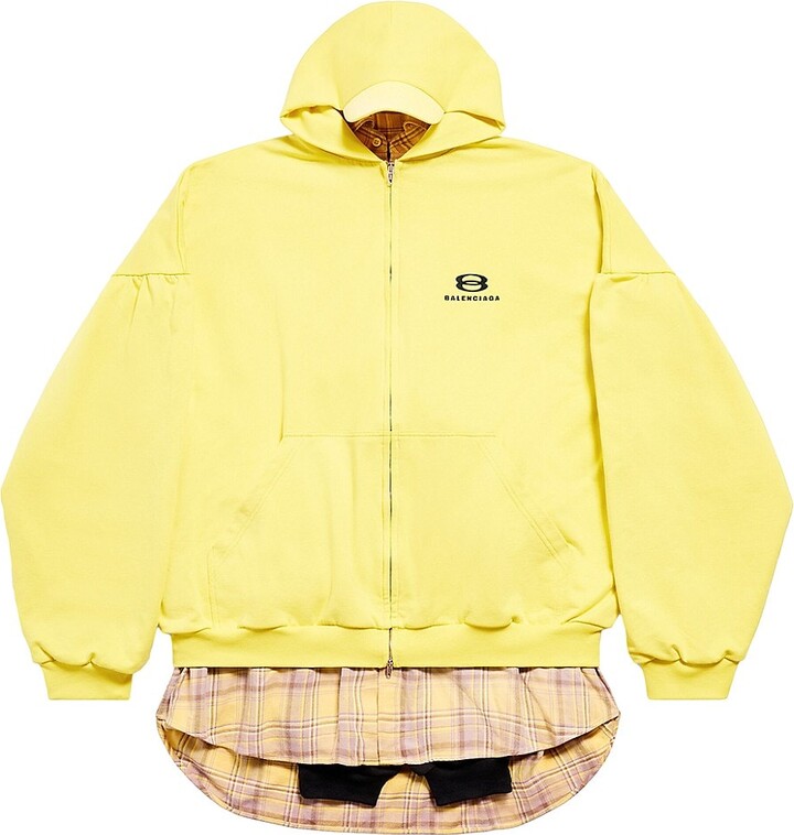 Balenciaga Unity Sports Icon Layered Hoodie Oversized - ShopStyle