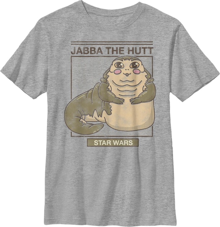 Disney Lucasfilm Boy's Star Wars: A New Hope Small Jabba Child T-Shirt ...