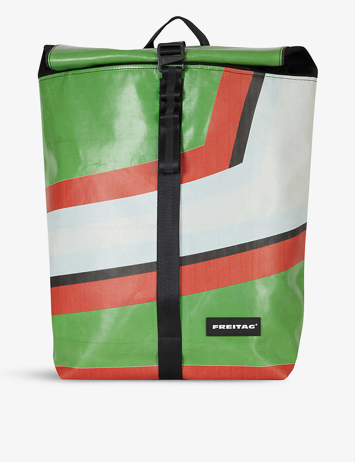 Freitag F155 CLAPTON upcycled-tarpaulin backpack - ShopStyle