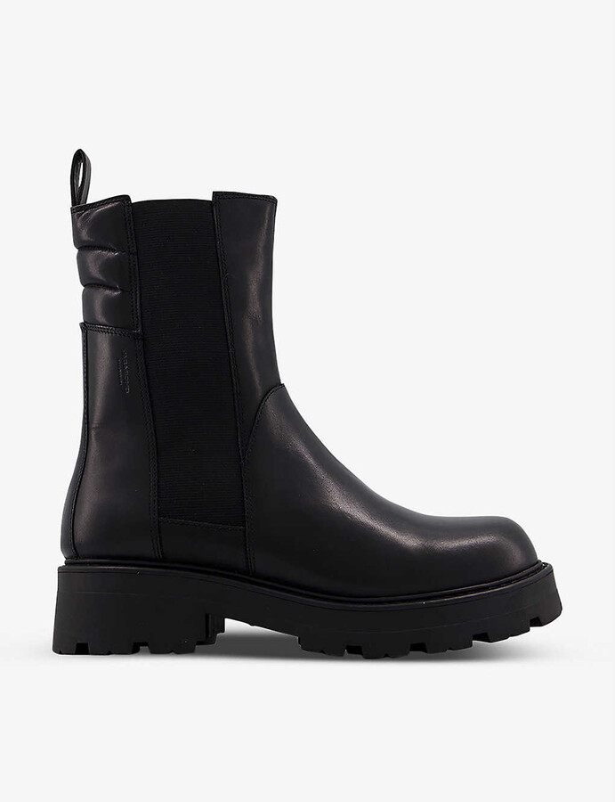 Vagabond Cosmo 2.0 mid-heel leather boots - ShopStyle