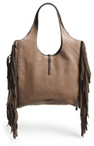 Frye 'Farrah' Fringed Buffalo Leather Shoulder Bag - ShopStyle