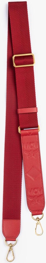 MCM Aren Webbing Shoulder Strap in Monogram Leather - ShopStyle Jewelry