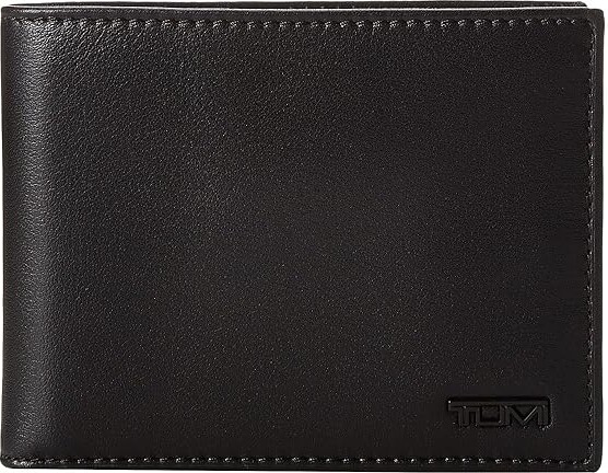 Tumi Delta - Global Double Billfold w/ID Lock (Black) Wallet - ShopStyle