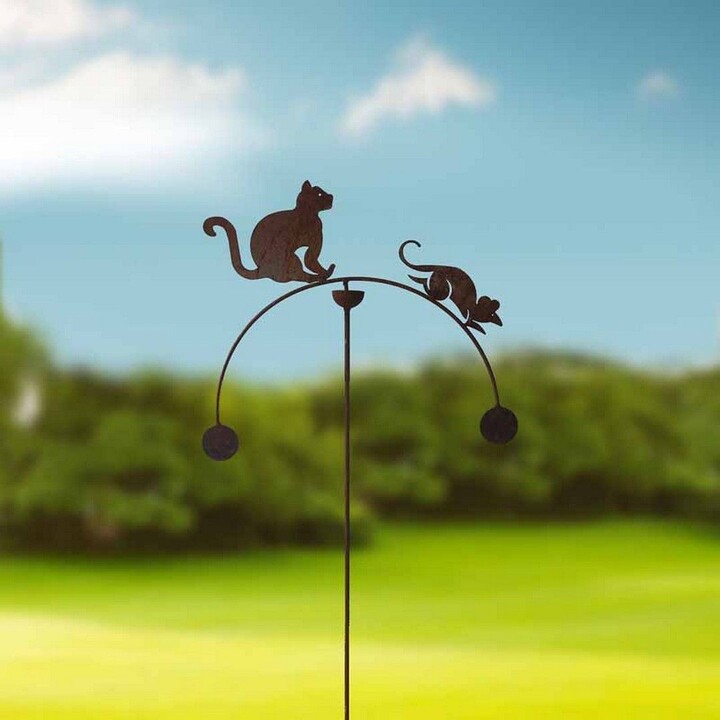 Poppy Forge Cat & Mouse Wind Rocker Double BM/RtR - Steel - W54 x H148 ...