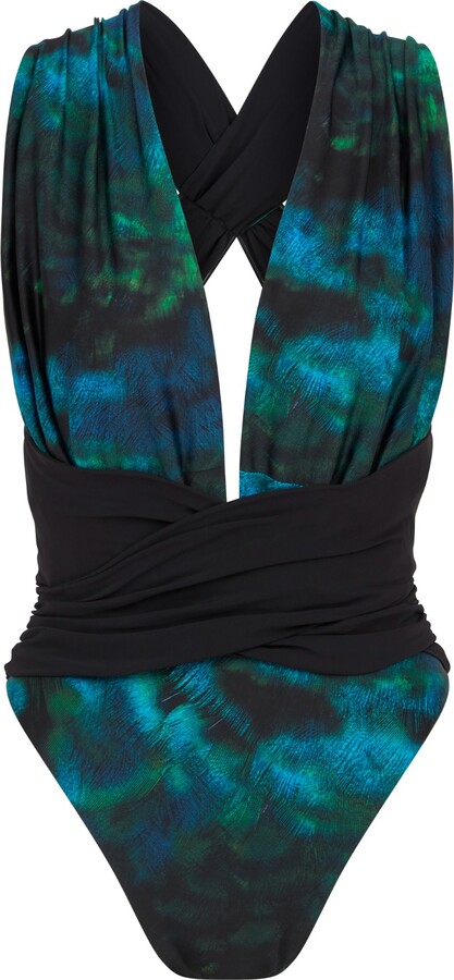 Room 24 - Rachel One Piece Peacock-Black - ShopStyle