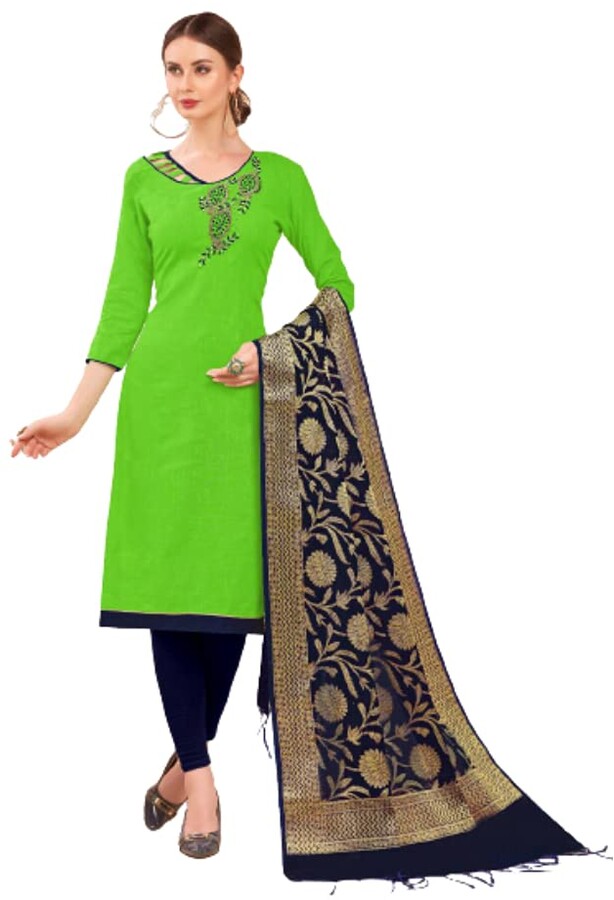 Embroidered Salwar Party Wear Churidar In Amazon Amazon salwar suit ...