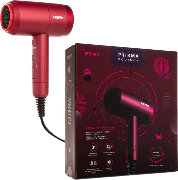 Tiri Professional Tiri Pro Redshift Prisma Pro Dryer With Adjustable Airflow Technology ...