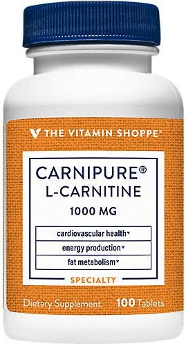 The Vitamin Shoppe Carnipure L-Carnitine - Supports Cardiovascular ...