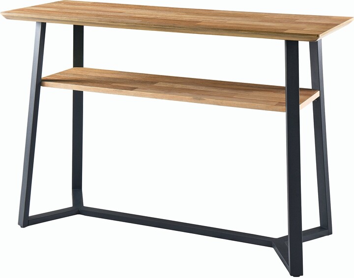 45" Narrow Console Table Sofa Table with Shelf, 2-Tier - ShopStyle