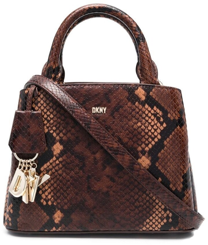 DKNY Python-Print Tote Bag - ShopStyle