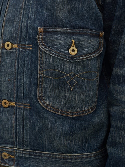 Ralph Lauren RRL Cowboy Patch-pocket Denim Jacket - Dark Blue - ShopStyle