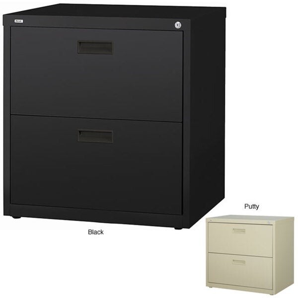 Hirsh HL1000 Series 30-inch Wide 2-drawer Commercial Lateral File ...