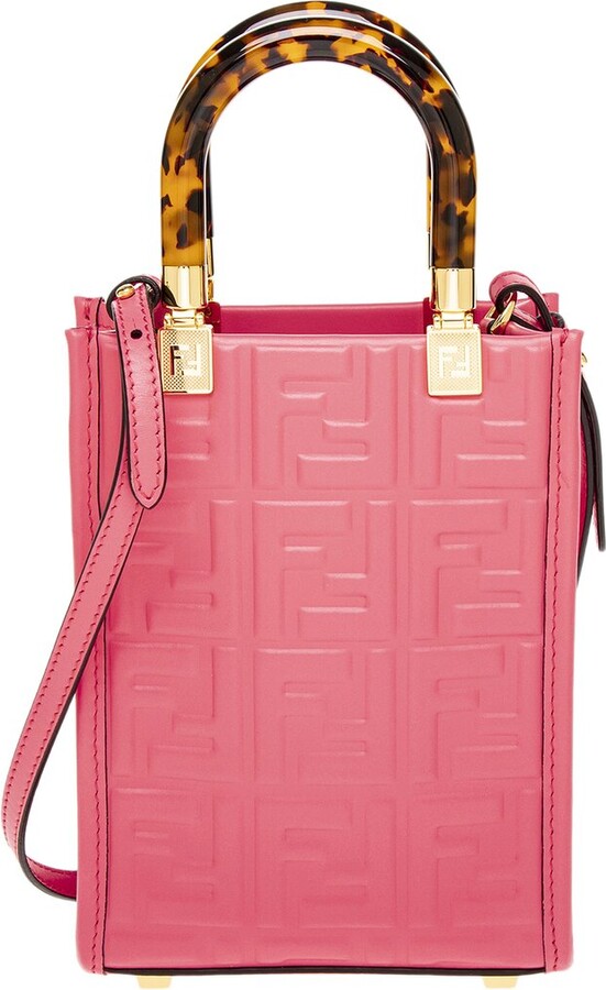 Fendi Sunshine Mini Leather Tote - ShopStyle