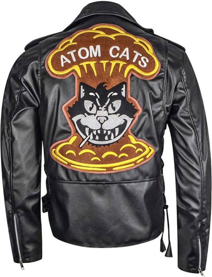 The Leathers Hub Men's Atom Cats jacket-Fallout 4 Atom Cats Jacket ...