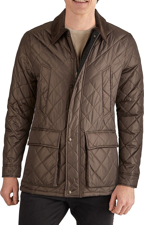 Cole Haan Quilted Field Jacket - ShopStyle