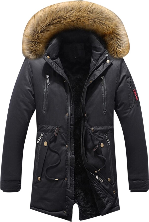 Generic Winter Jacket Men's Winter Coat Men's Down Jacket Men's Hooded ...