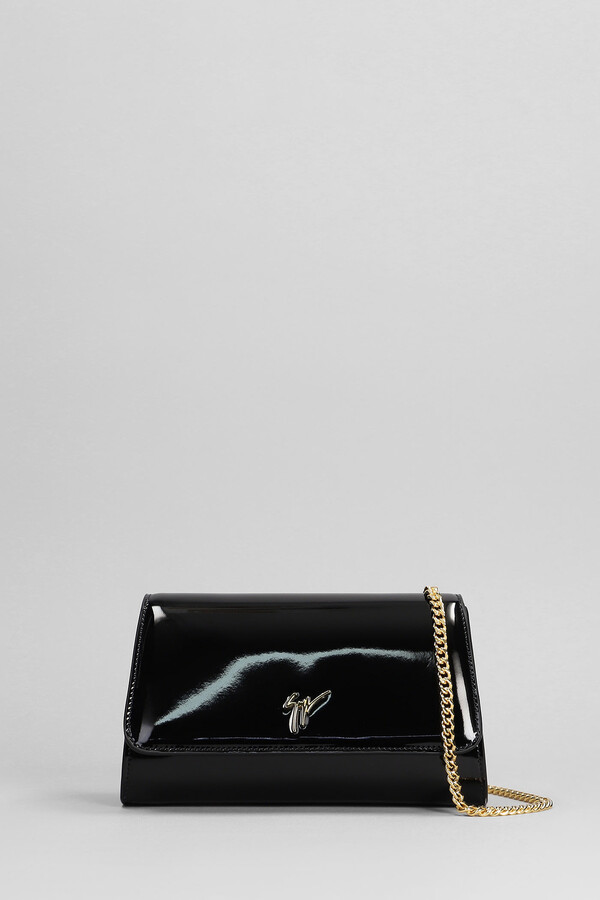 Giuseppe Zanotti Cleopatra Shoulder Bag In Black Leather - ShopStyle